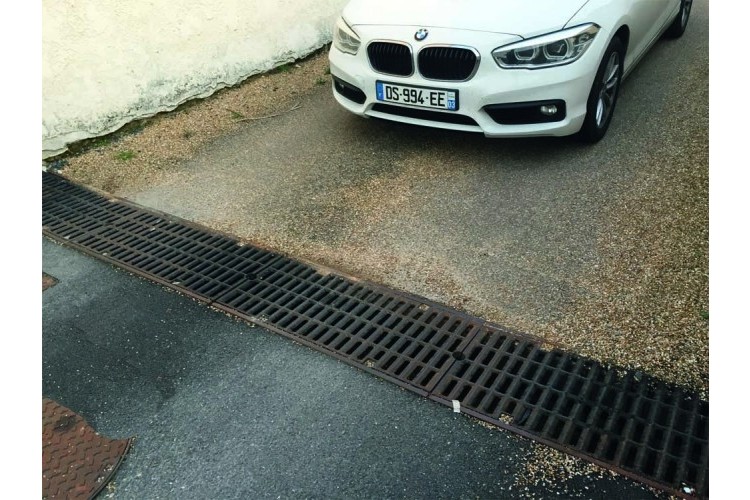 Caniveaux préfabriqués en béton avec grilles fontes ALTO - Prefac